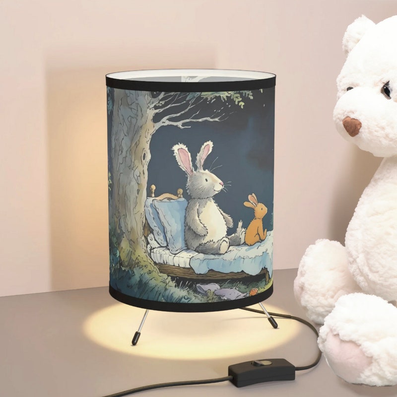 Rabbit Lamp - Etsy