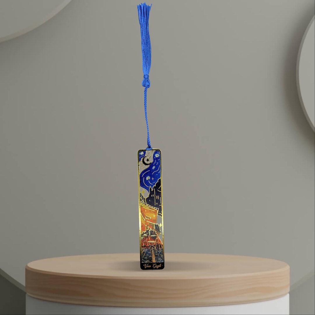 Van Gogh Metal Bookmark, Artwork, High Quality, Perfect for Book and ...