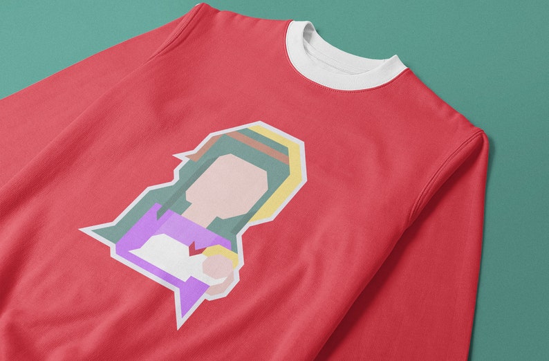 Mary & Jesus Pixel Art 2D Character Illustration Instant - Etsy