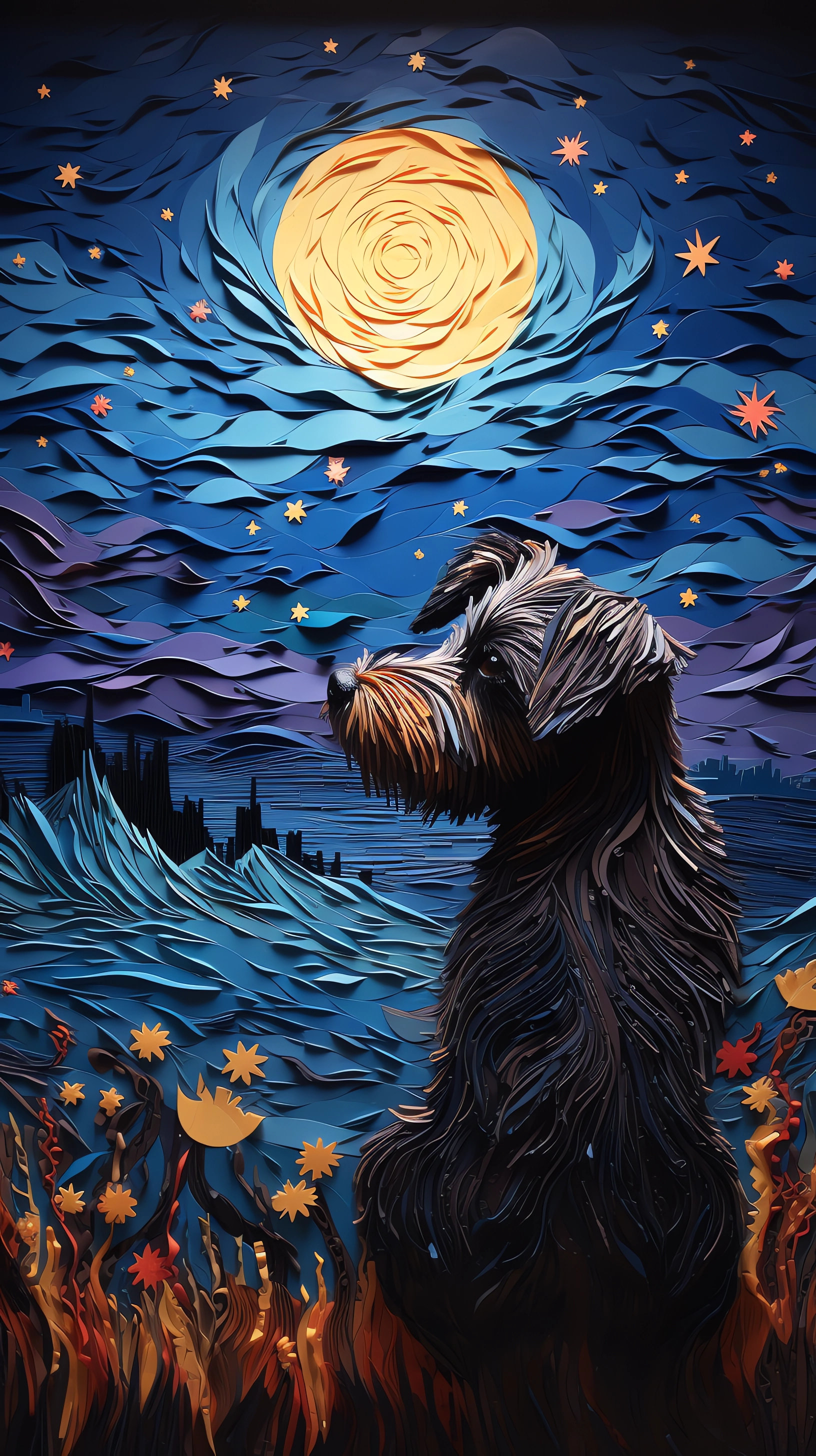 Van Gogh Inspired Wallpaper | iPhone Wallpaper | Digital Download ...