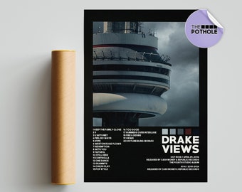 Views Album Cover Poster - Etsy