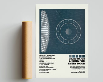 Music Posters Bruno Major - Etsy