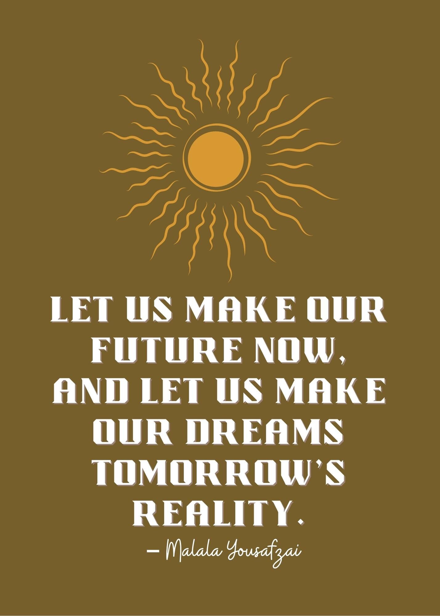 Digital Download - Malala Yousafzai Quote, Social Activist Poster ...
