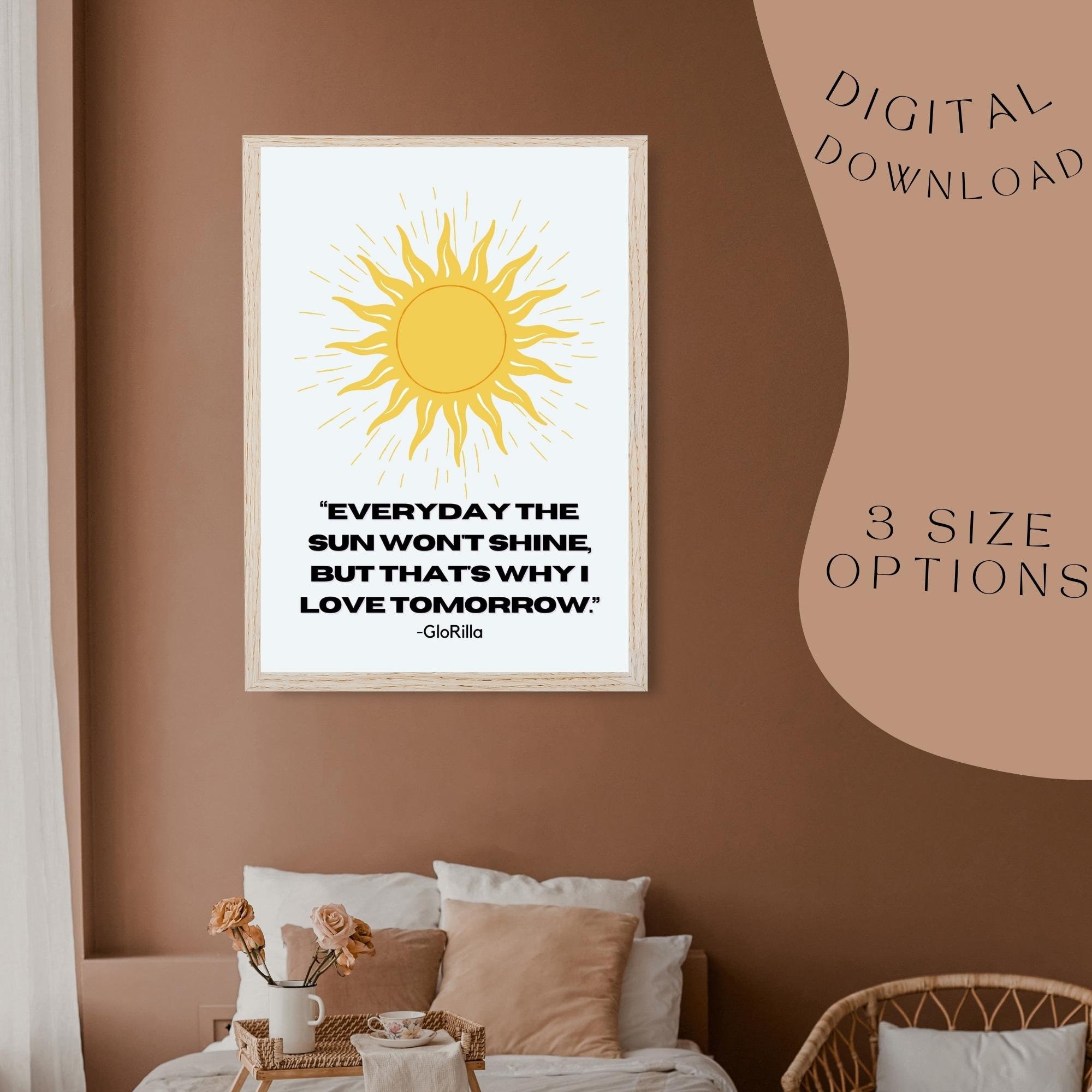 Digital Download - Glorilla Quote, Glorilla Lyrics, Wall Art, Positive ...