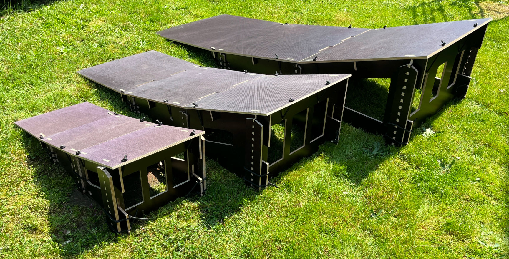 MTB Hopper Kicker Portable Jump Ramp Mobile Launcher Bike BMX (size M ...