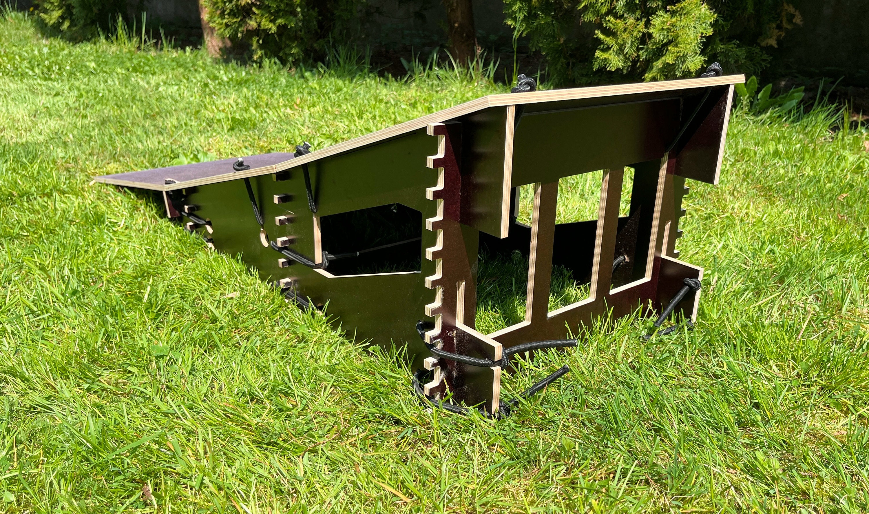 MTB Hopper Kicker Portable Jump Ramp Mobile Launcher Bike BMX (size S ...