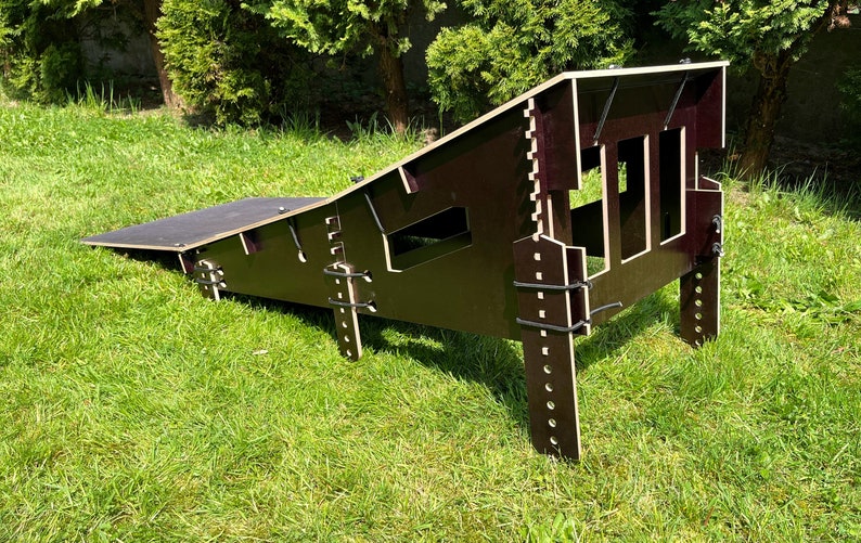 MTB Hopper Kicker Portable Jump Ramp Mobile Launcher Bike BMX (size M ...