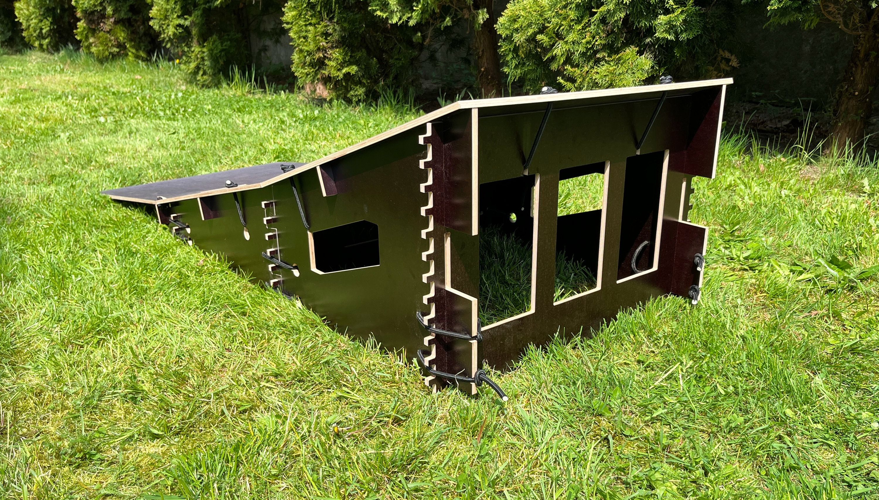 MTB Hopper Kicker Portable Jump Ramp Mobile Launcher Bike BMX (size M ...