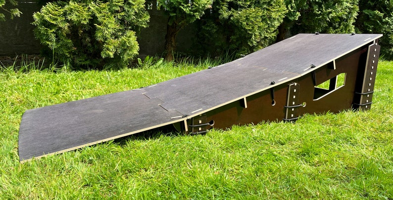 Skocznia Rowerowa Rampa Kicker Hopper MTB Hulajnoga BMX Dirt XC Enduro ...