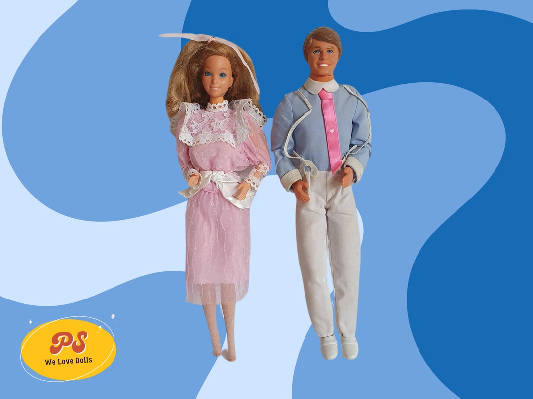 Vintage Mattel Heart Family Mom and Dad Dolls W/ Original Outfits - Etsy