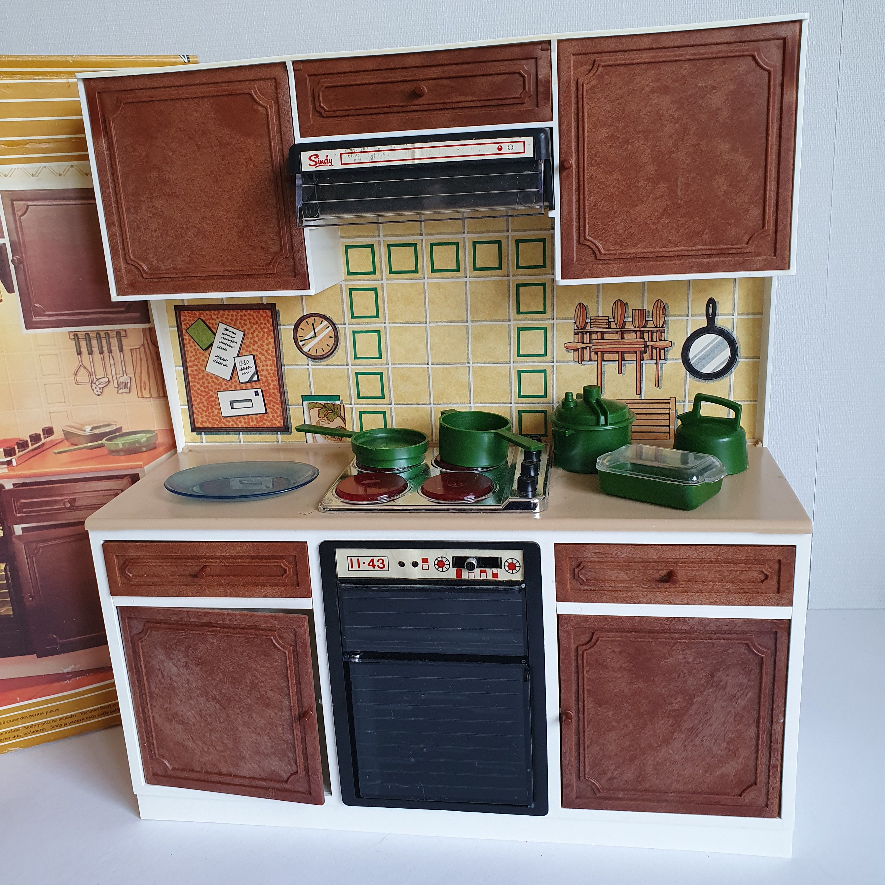 Vintage Pedigree Sindy Kitchen Cooker Unit Boxed 44482 1:6 Scale - Etsy