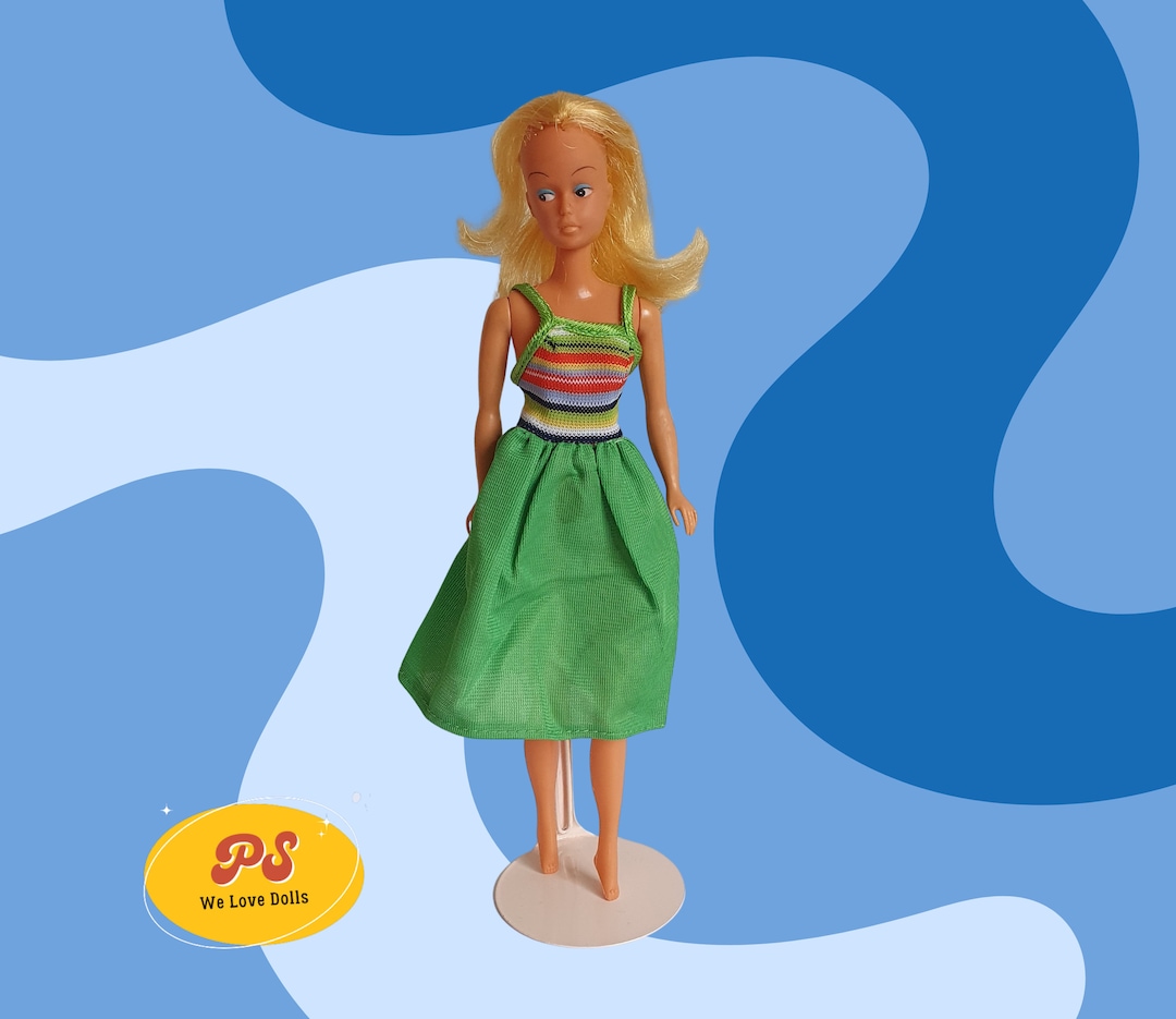 Vintage Super Linna Doll Long Green Dress Tomfu Nekmer (DOLL NOT ...