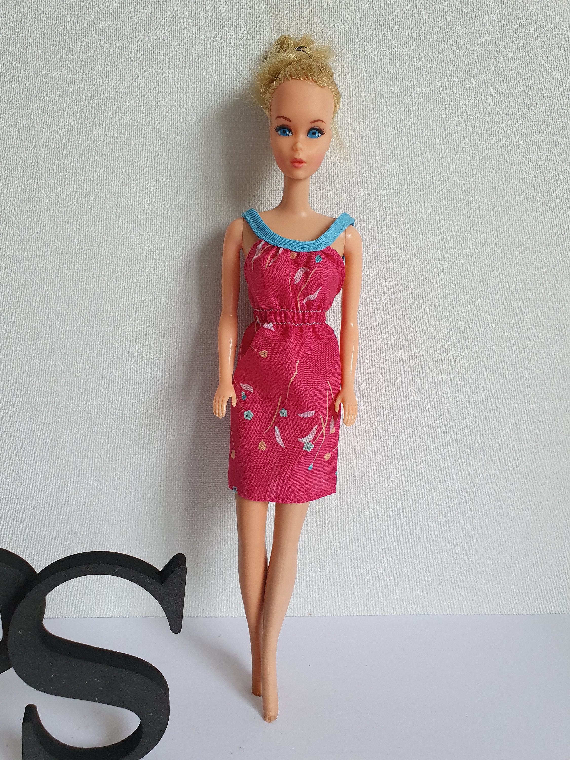 Vintage 1984 Mattel Barbie Fashion Fun 5716 City Shopping Dress DOLL ...