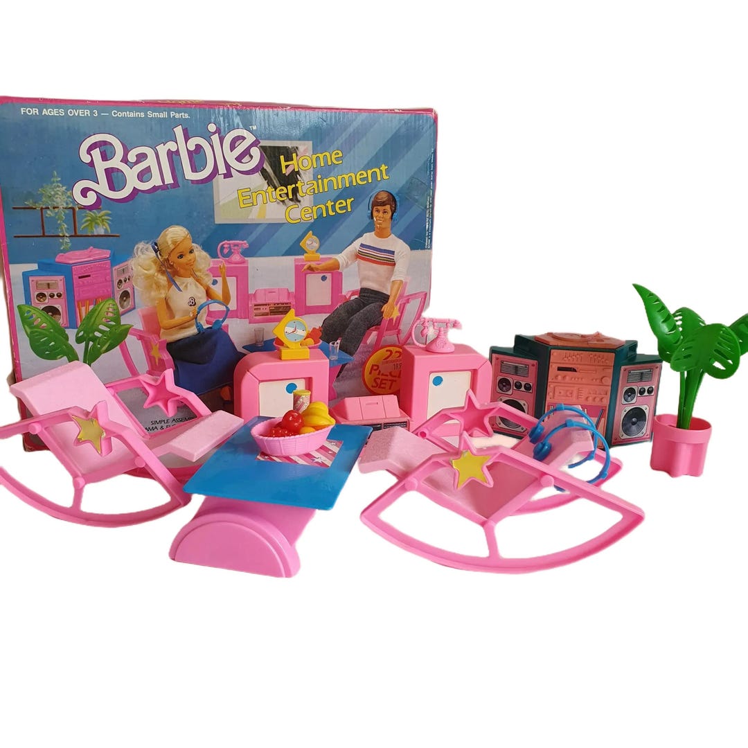 Vintage Boxed Arco Barbie Home Entertainment Center - Etsy