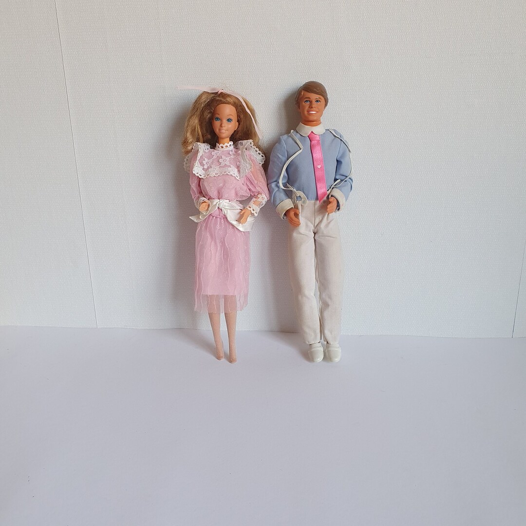Vintage Mattel Heart Family Mom and Dad Dolls W/ Original - Etsy