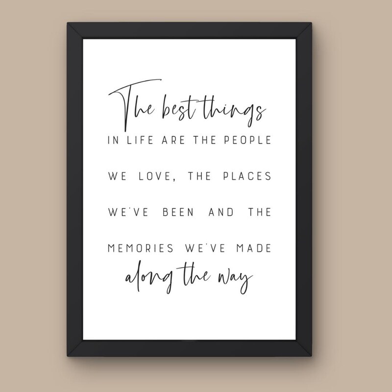 Life Quote Print - Etsy