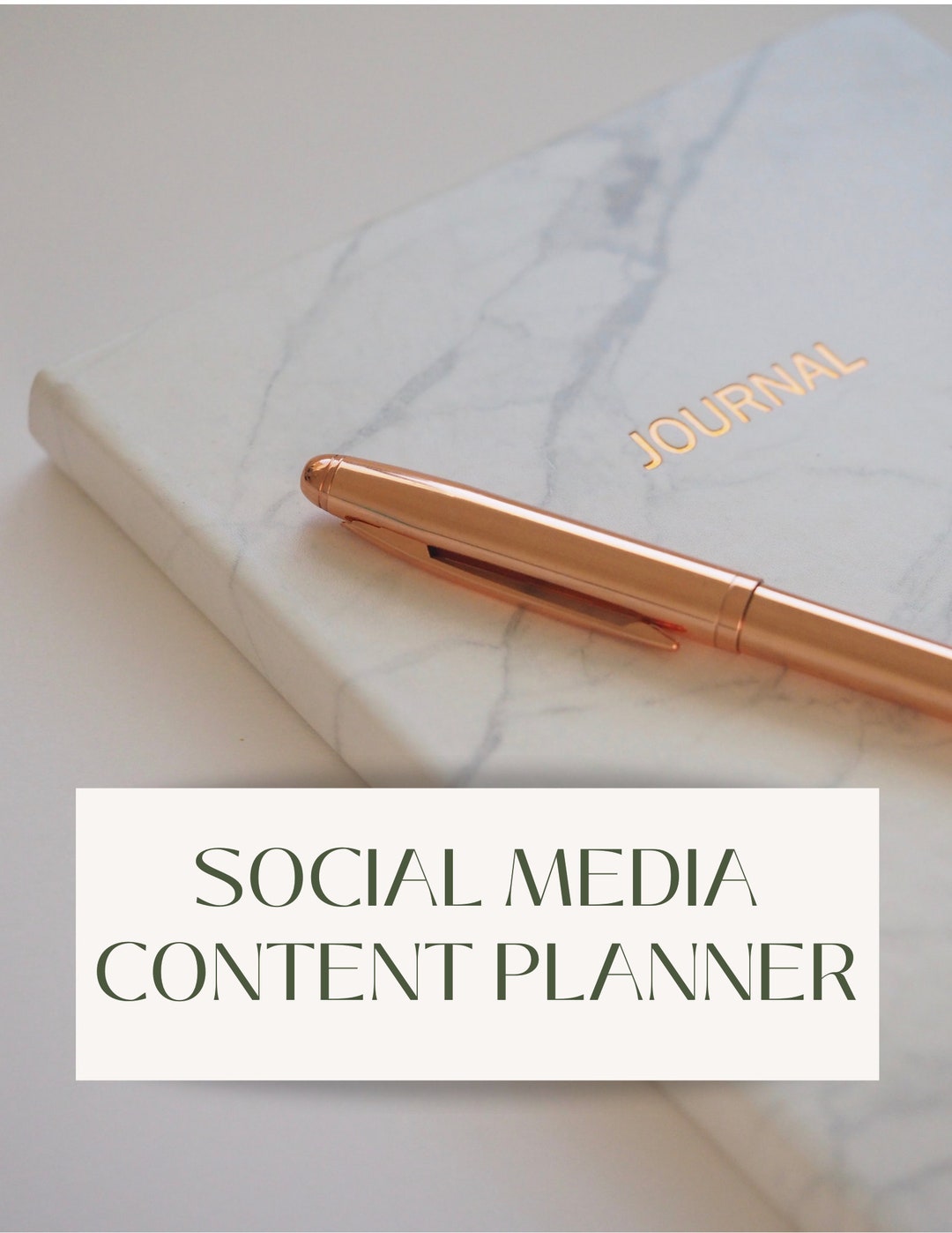 Social Media Content Calendar Digital Content Planner Spreadsheet ...