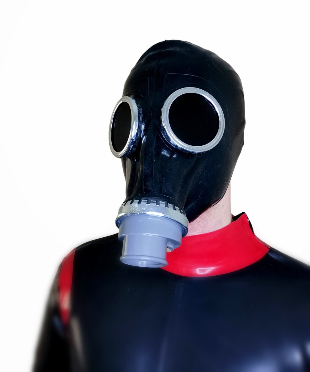 GP5 Black Gas Mask With Blackout Lenses - Etsy