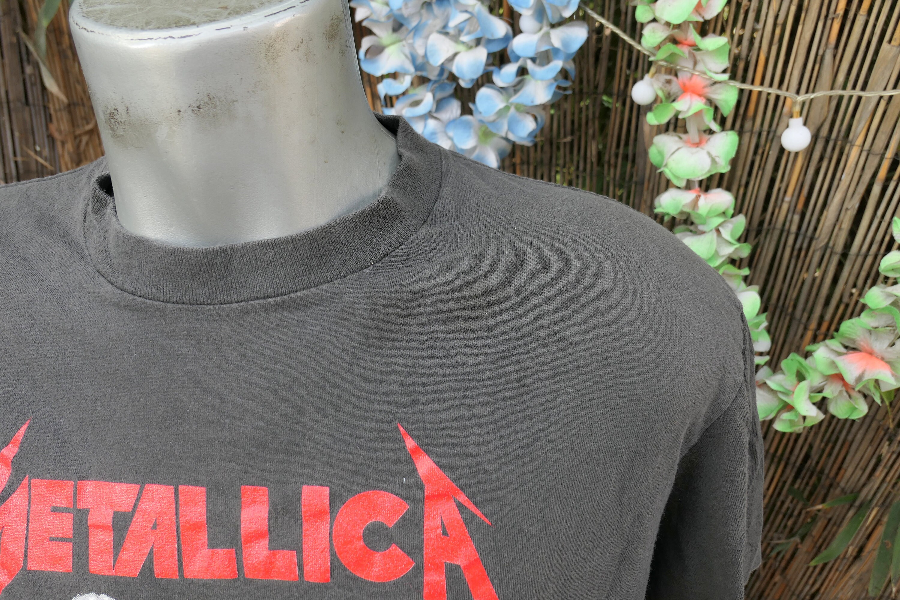 80's Vintage METALLICA and Justice for All T Shirt Large With Brockum ...