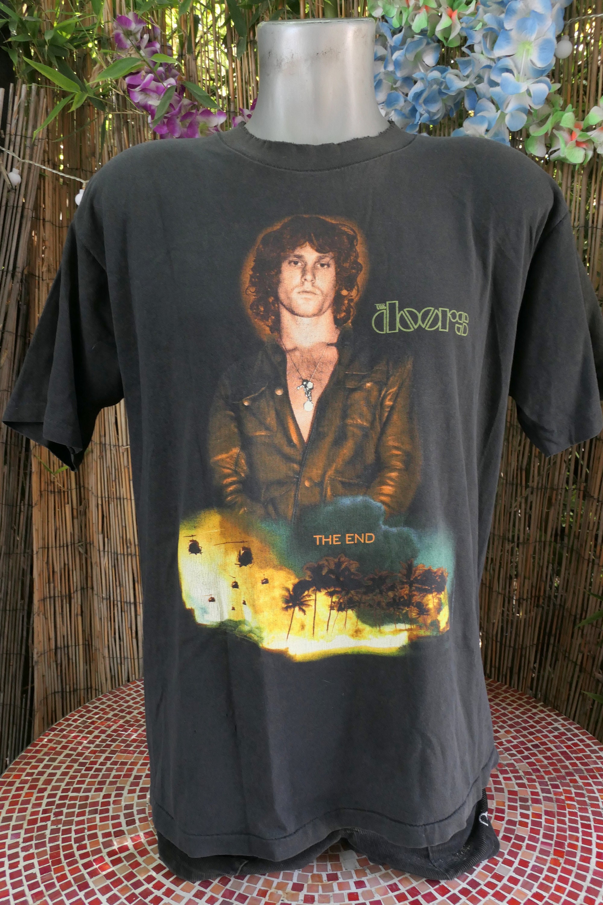 90's Vintage THE DOORS Jim Morrison the End T Shirt Large 90's Vintage THE DOORS Jim Morrison the End T Shirt Large