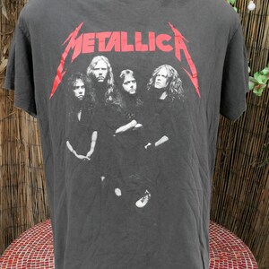80's Vintage METALLICA and Justice for All T Shirt Large With Brockum ...