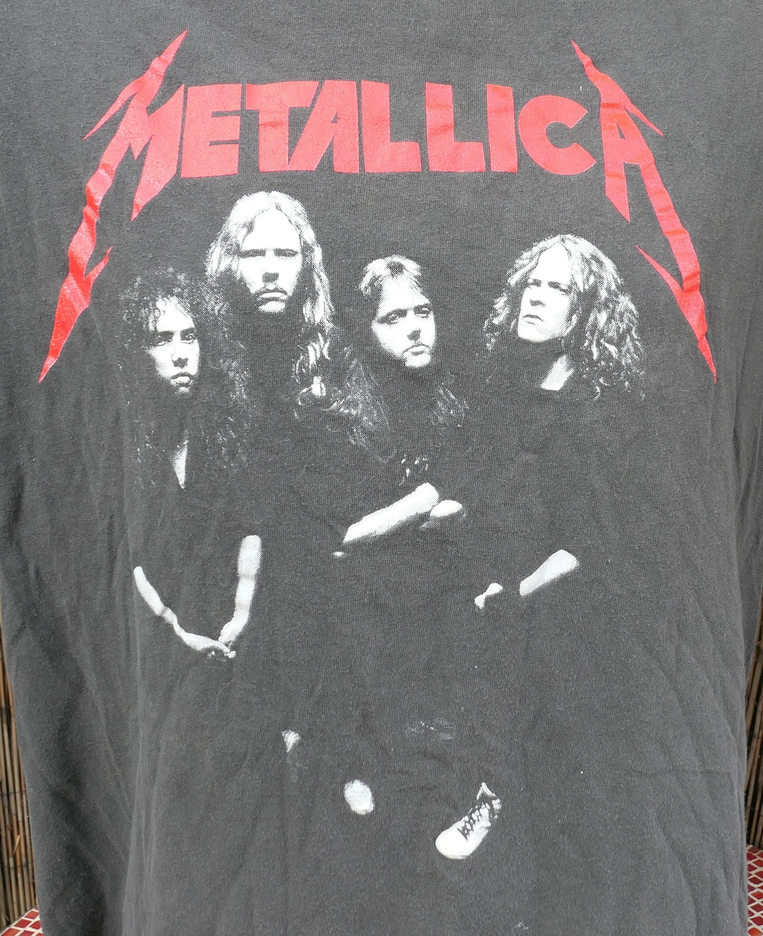 80's Vintage METALLICA and Justice for All T Shirt Large With Brockum ...