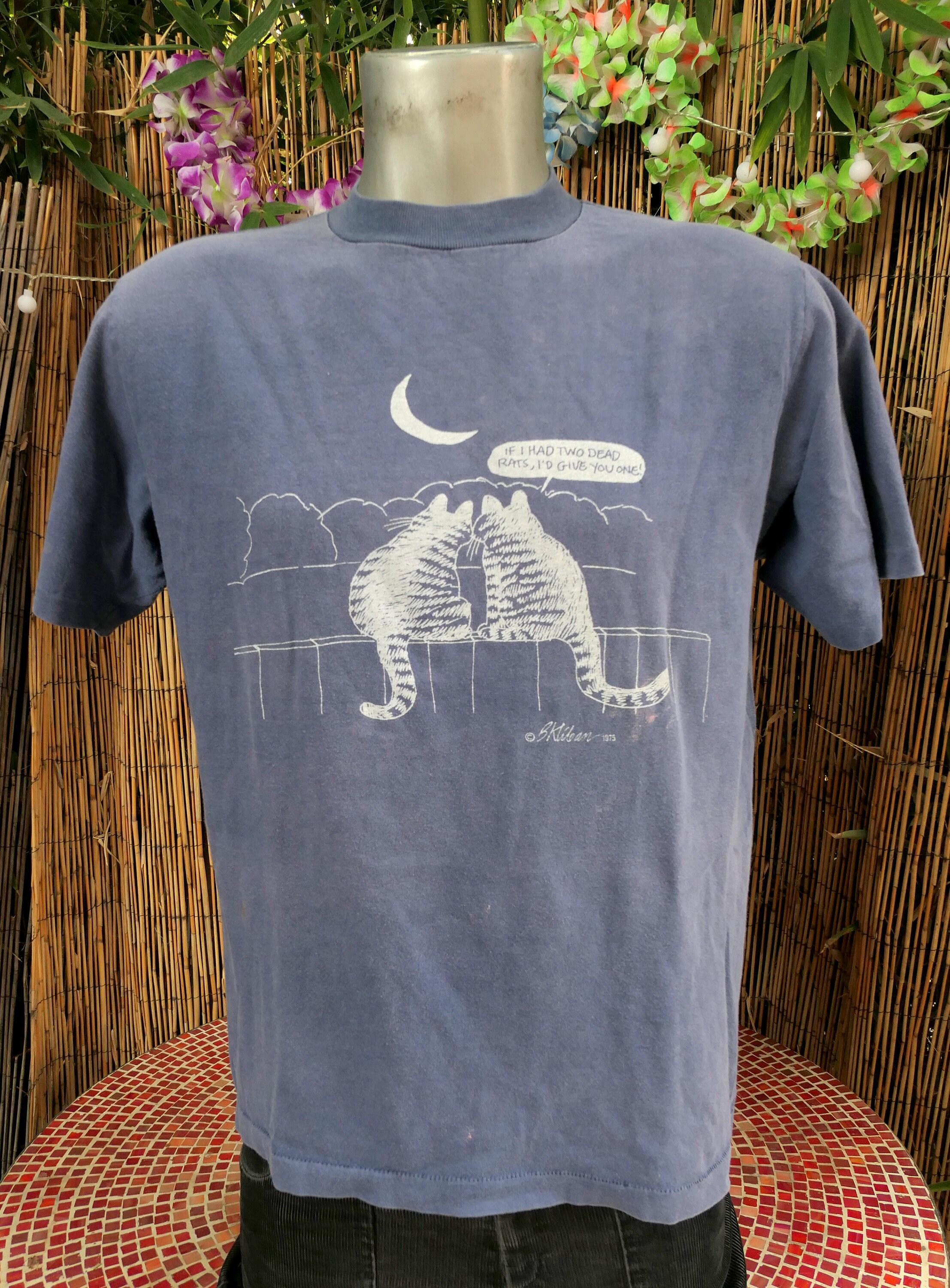 70's Vintage 1975 KLIBAN CATS If I Had 2 Dead Rats I'd - Etsy