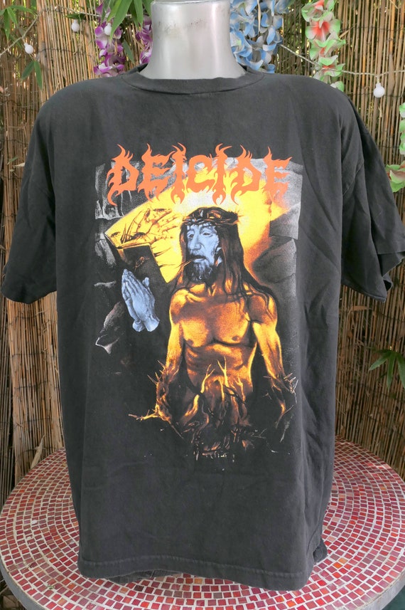 90's Vintage 1997 DEICIDE Serpents Of The Light T Shi… - Gem