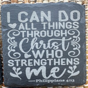 Faith Coasters/slate Coasters/coasters - Etsy