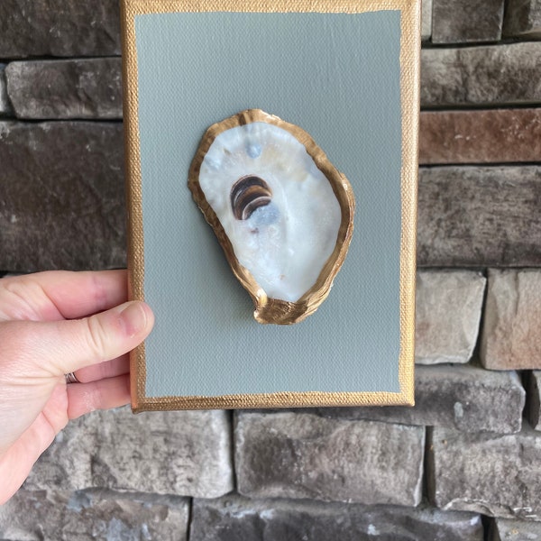 Shell Art on Canvas - Etsy