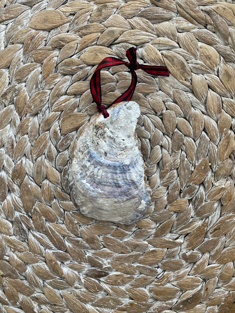 Gold Cross Oyster Shell Ornament Christmas Ornament Tree - Etsy