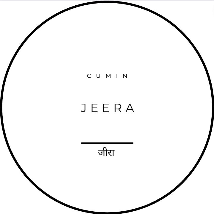Printable Spice Labels in Hindi & English Digital Download Indian Spice ...