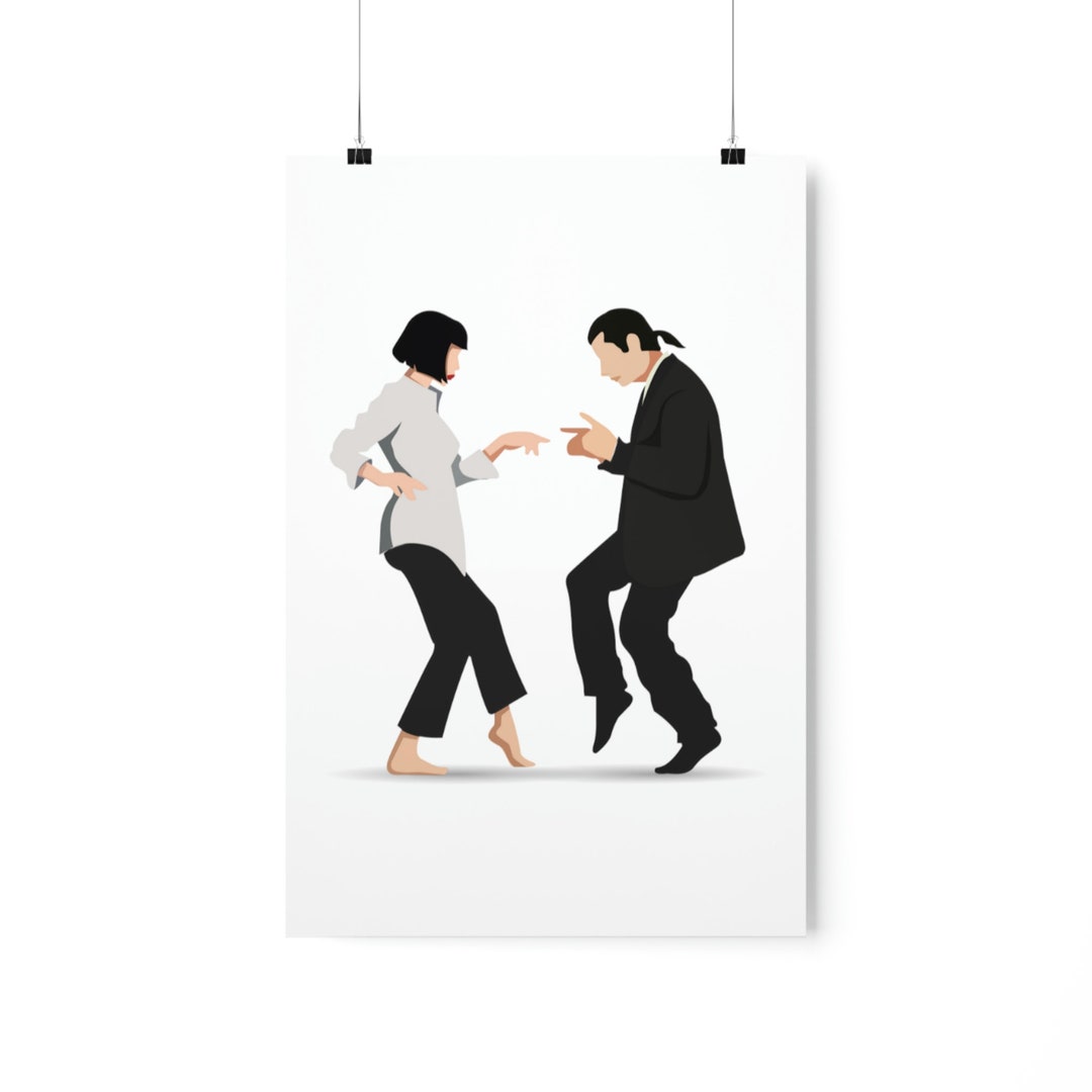 Get Your Groove on With This Iconic Pulp Fiction Dancing Scene - Etsy