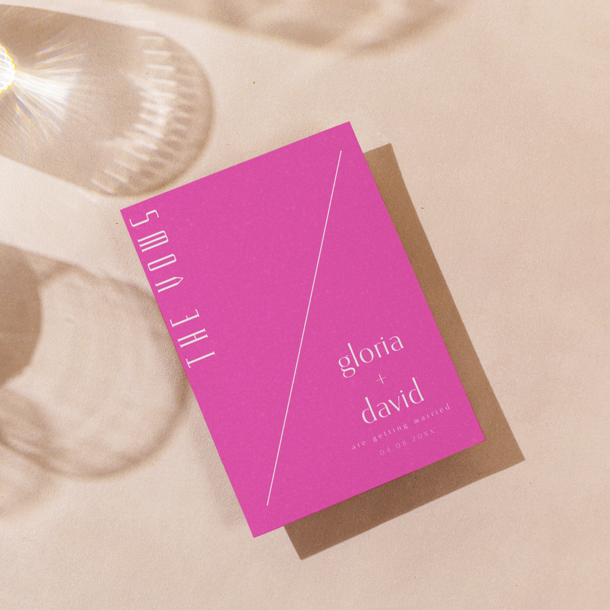 Pink Glitter Wedding Invitation Template Canva, Sparkly Pink and Silver ...