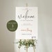Wedding Welcome Sign Template 24x36, Welcome to Our Wedding Sign ...