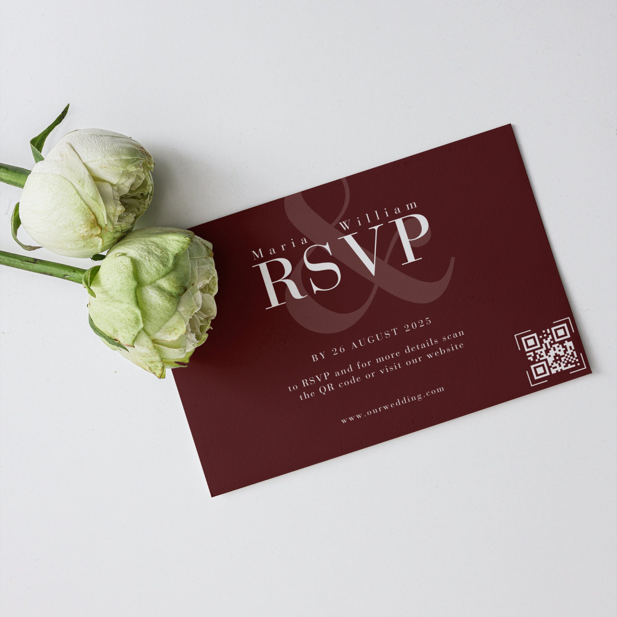 LDS Wedding Invitation Template, Photo Wedding Invitation Canva, LDS ...