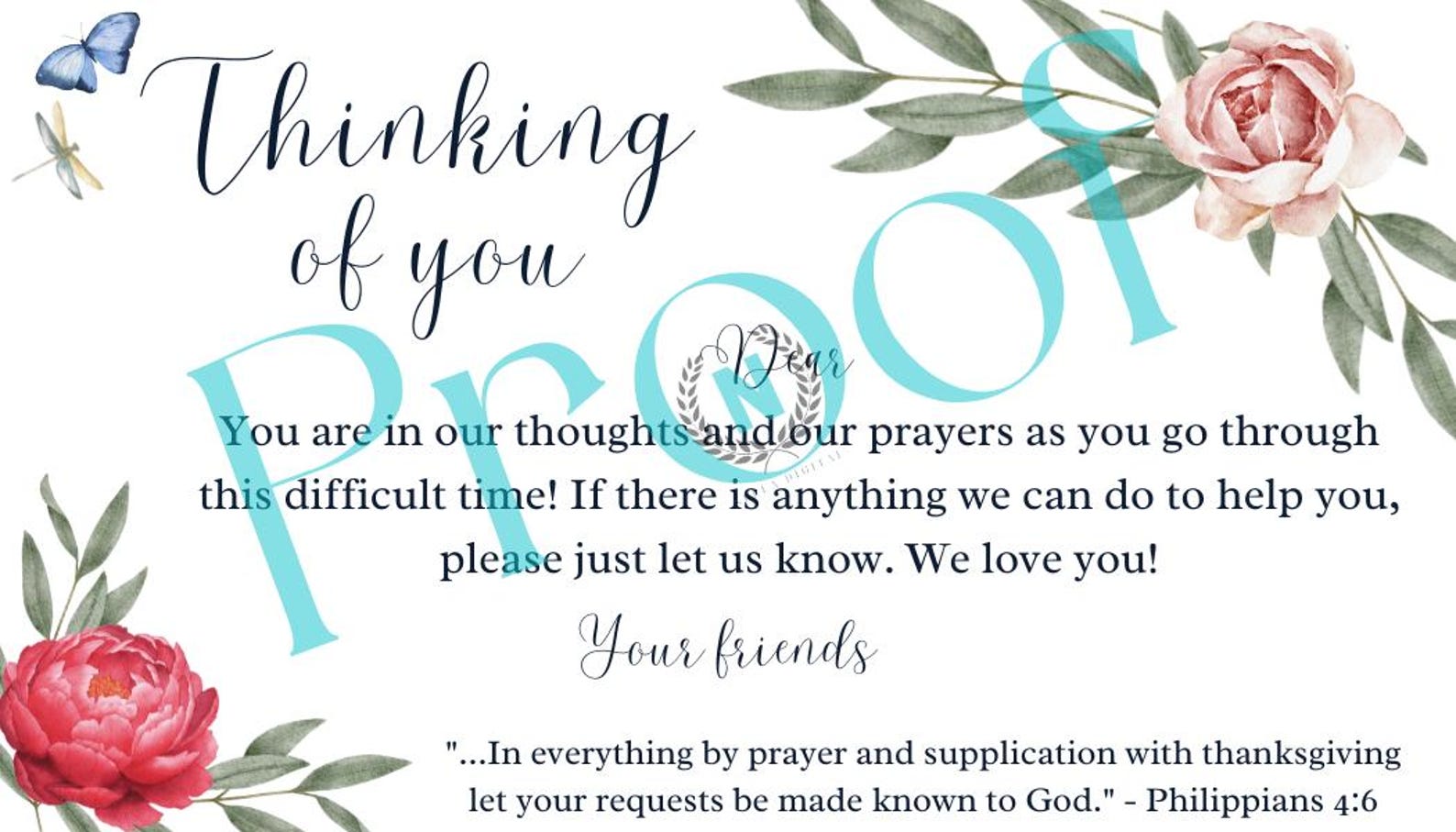 Printable Praying for You Cards | Various Sizes - Etsy