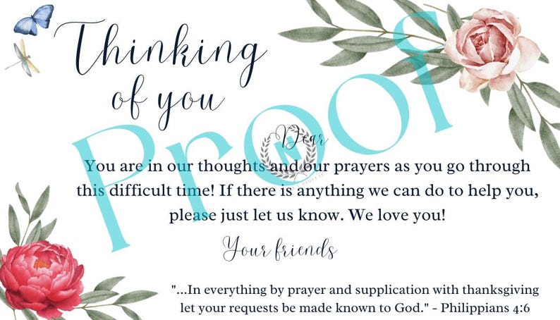 Printable Praying for You Cards | Various Sizes - Etsy