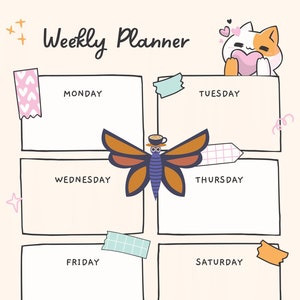 Weekly to Do List Printable, Instant Download, Maximize Productivity ...