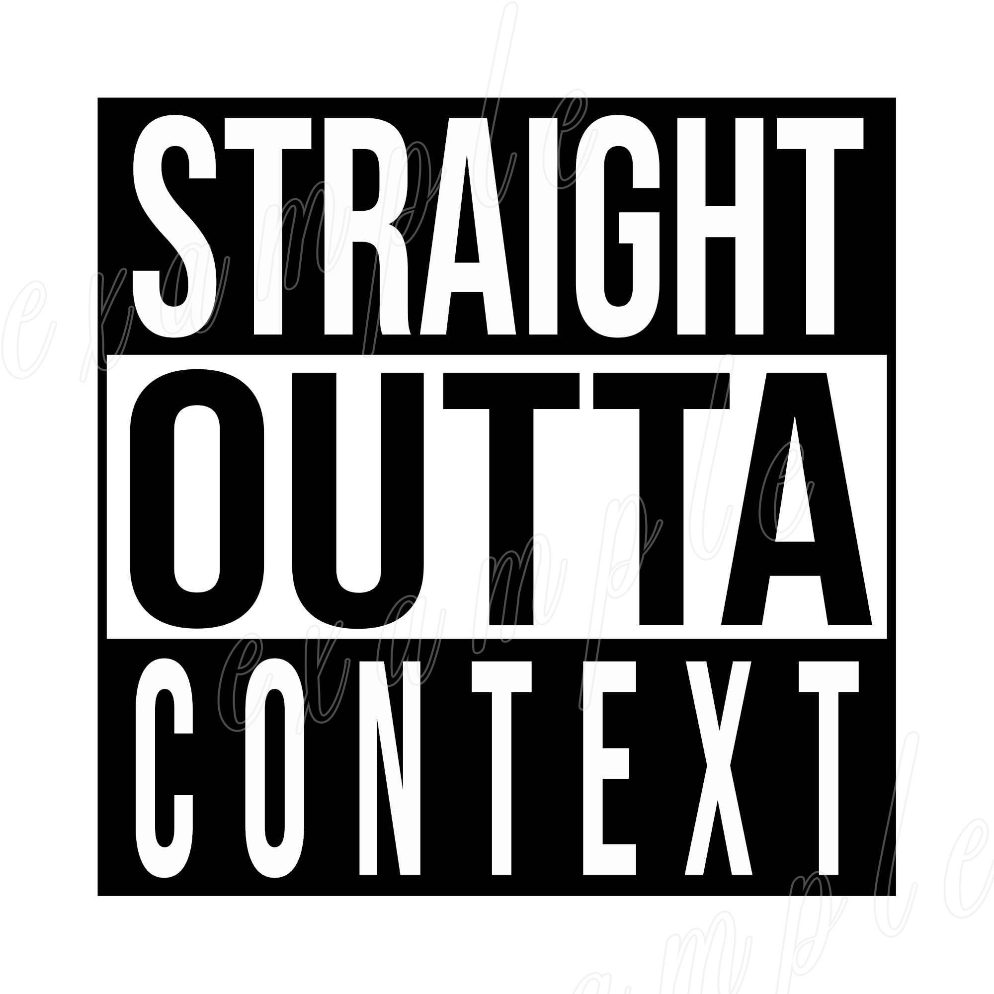 STRAIGHT OUTTA COMPTON Themed Design Png Bundle - Etsy
