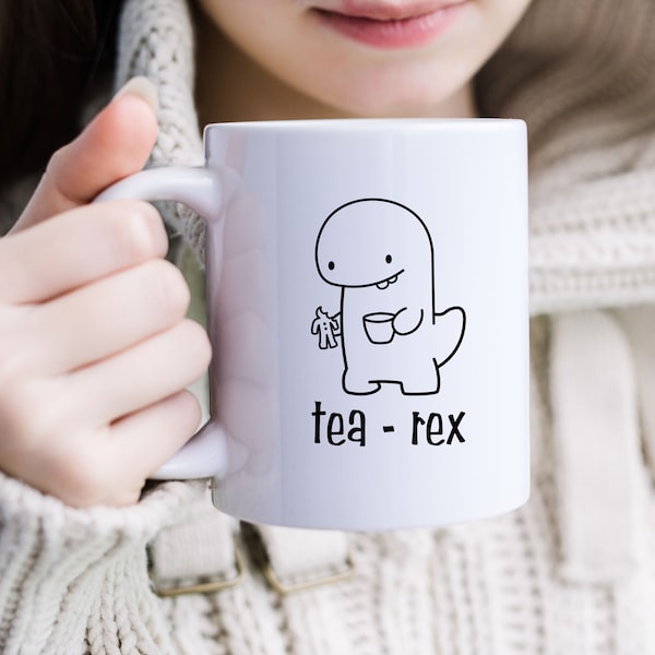 Tea Rex - Etsy