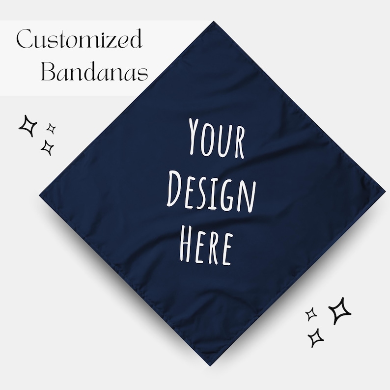 Custom Bandana, Customized Bachelorette Party Favor, Milestone Birthday ...