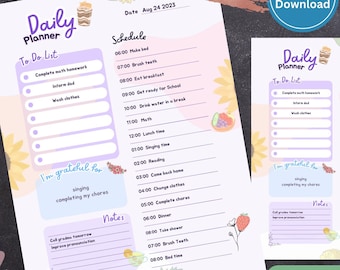 Printable Editable Daily Checklist | Editable Daily Routine |daily ...