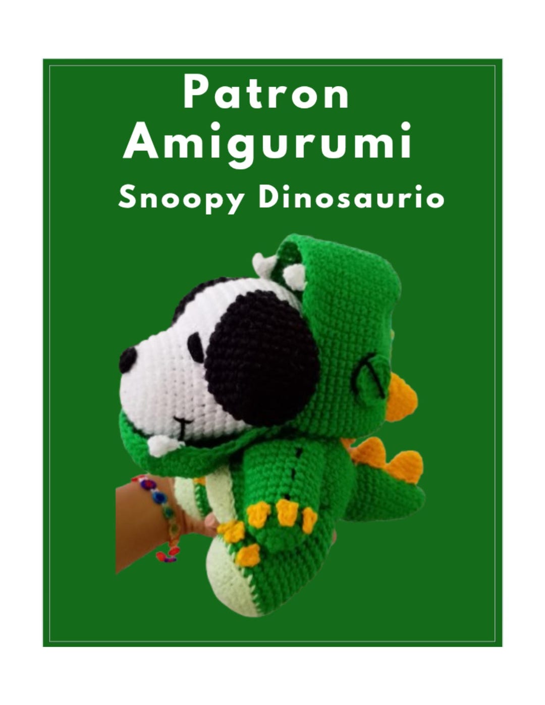 Patrón Crochet, Patron Amigurumi, Patrón Muñeco, Patrón Snoopy, Patrón ...