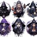 Witch Clipart Mystical PNG Black Magic Halloween Clipart Dark Fantasy ...