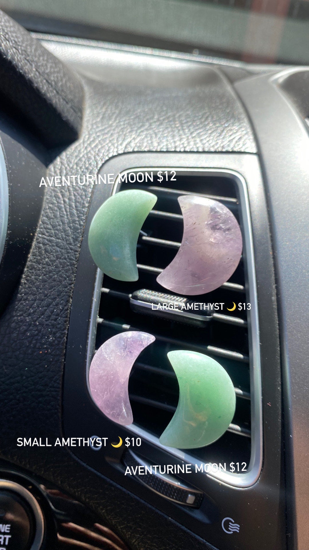 Crystal Vent Car Clips - Etsy