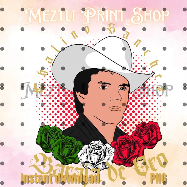 Chalino Sanchez Drawing - Etsy