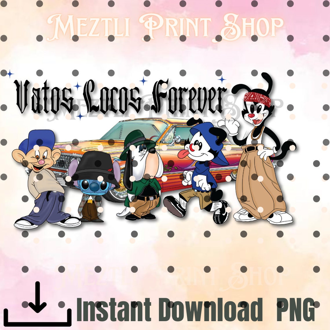 Chicano-vatos Locos Forever-bilingual-la-california-png-chicana-png ...