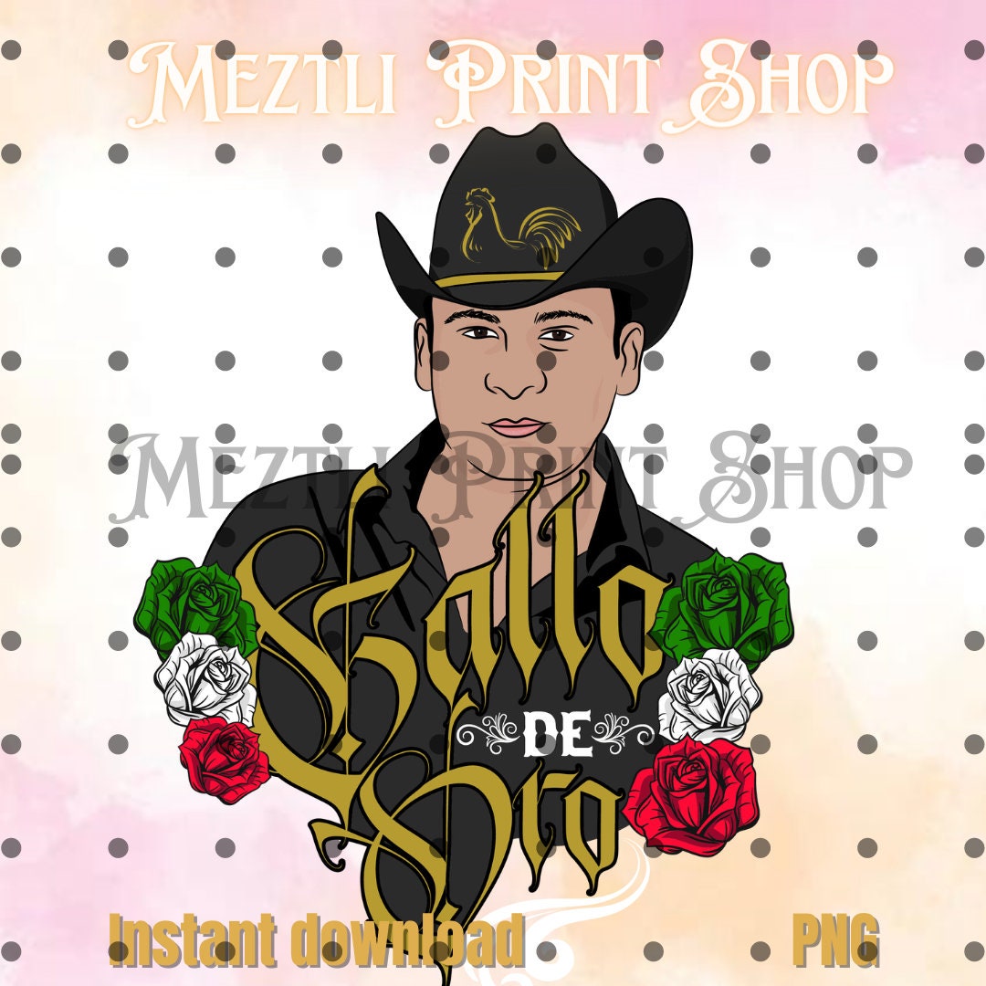 Mexico-png-valentin Elizalde-gallo De Oro - Etsy