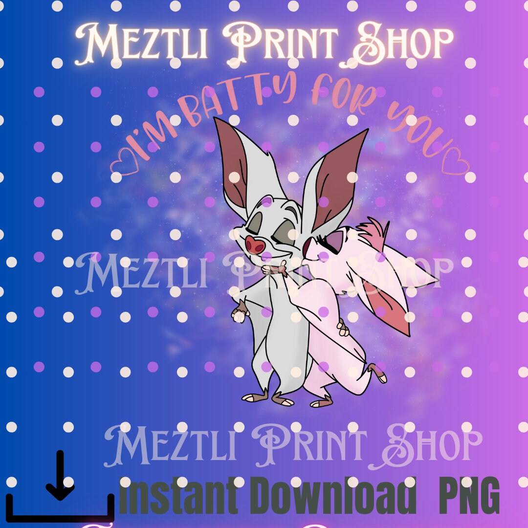 Batty-bat-halloween-cute-png-spooky-october-love - Etsy